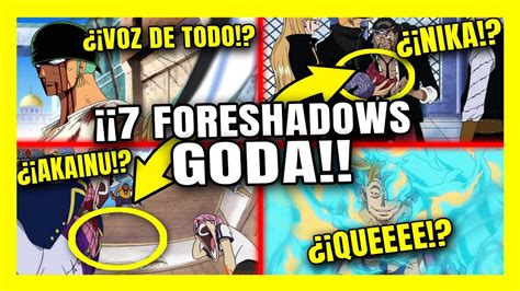 NO TE VAS A CREER ESTO LOS 7 MEJORES FORESHADOWS DE ODA EN ONE