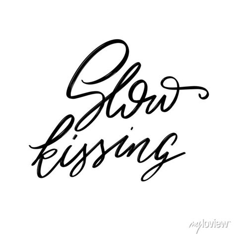 Vector Hand Drawn Lettering Isolated Template For Card Poster • Wall