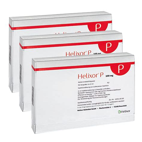 Helixor® P 100 Mg 3x50 St Shop Apotheke