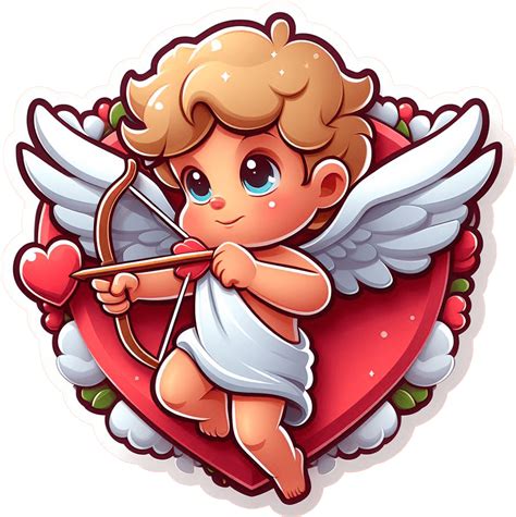 Valentines Cupid Stickers Download Free Cupid Themed Designs
