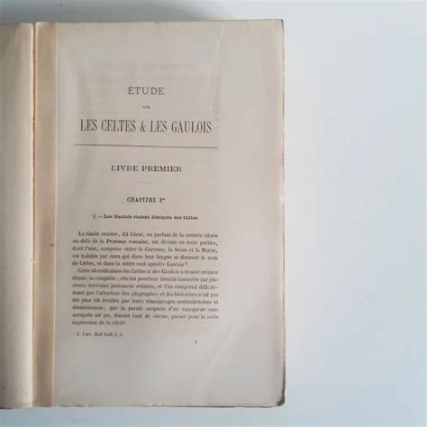 Lemiere P L Etude Sur Les Celtes Et Les Gaulois L Histoire