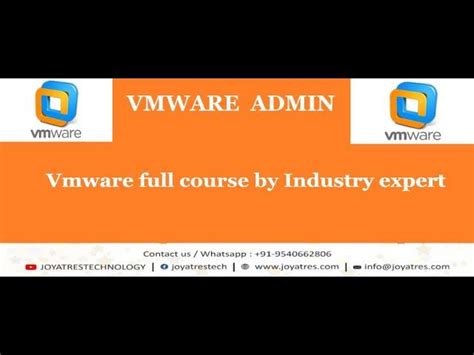 Amitra Jit On Linkedin Vmware Full Course Vmware Training Vmware