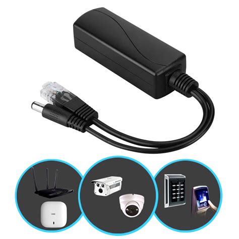 48V To 12V POE Connectors Adapter Cable Splitter I... – Vicedeal