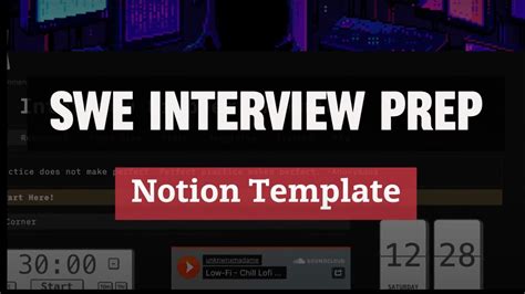 Software Engineer Interview Prep Notion Demo - YouTube