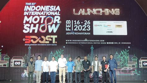 Launching IIMS 2023 30 Tahun Pameran Otomotif Tampilkan Komunitas