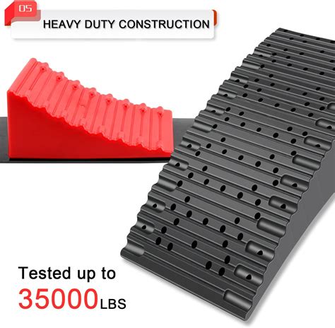 Buy Rvgive Camper Leveler 2 Pack Rv Leveling Blocks Ramps Kit For Travel Trailer Up To 35 000