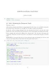 Lab6 Pdf Lab06 Revised Bailey Jun10 2022 October 28 2022 1 Import