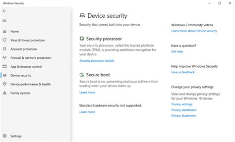 What Is Device Security And How To Hide It In Windows 1110