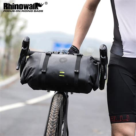 Rhinowalk Saco Do Guiador Da Bicicleta Saco Dianteiro Imperme Vel Do Tubo Ciclismo Pendulares