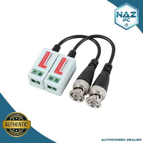 Video Balun Hd Cvi Tvi Ahd Cvbs Signal Shopee Philippines