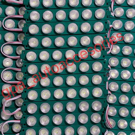 Jual LED Modul 6 Mata 6Watt 6W 12V 24V Premium Super Terang Waterproof
