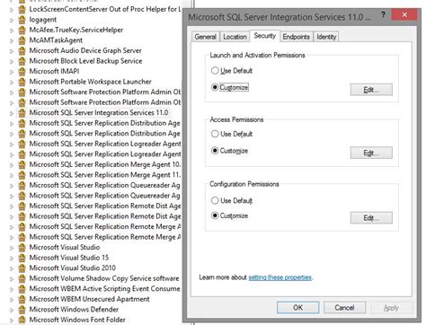 Rohit Techvlog Connecting To The Integration Services On The Computer