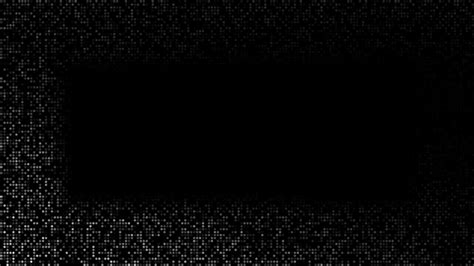 White And Black Color Hi Tech Circular Dots Half Tone Futuristic Dark Loop Able Background