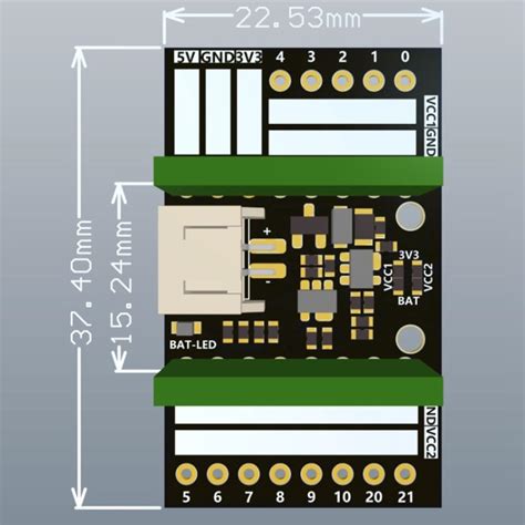 Esp32 C3 Supermini Expansion Board Tempero Systems Shopping