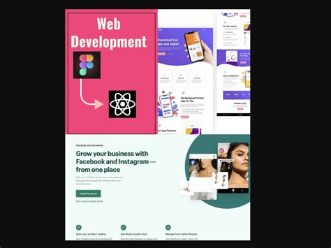 React Js Next Js Web Development Responsive Full Stack Figma