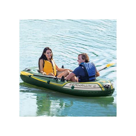 INTEX Seahawk 2 Boat Set - Σετ Βάρκα Με Κουπιά Και Αντλία Αέρος Χειρός ...
