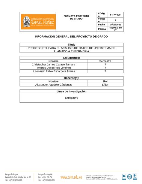 Formato De Sistemas Operativos Guías Proyectos Investigaciones De