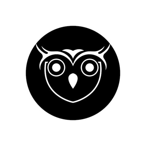 Premium Vector Owl Icon Vector Illustration Template Design