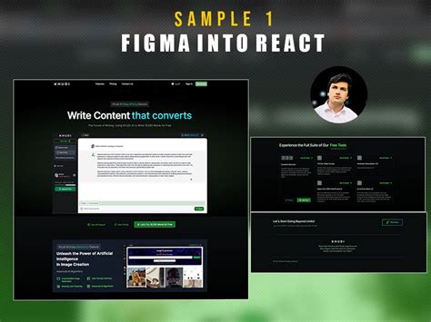 Figma Into A React Web App Along With Apis Integration Upwork