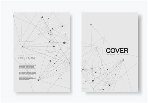 Premium Vector Abstract Polygonal Geometric Shape With Molecule Structure Style Connect Lines