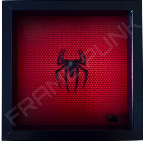 Spider Man Lego Minifigure Display Frame Frame Punk