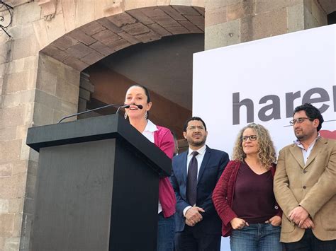 AMLO y Sheinbaum arrancan precampaña en Tlalpan Proceso