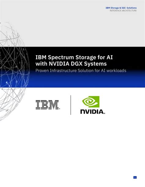 Ibm Spectrum Storage For Ai With Nvidia Dgx Systems Proven