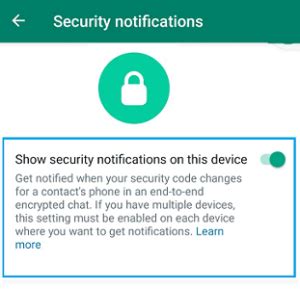 Show Security Notifications On This Device TechAccent