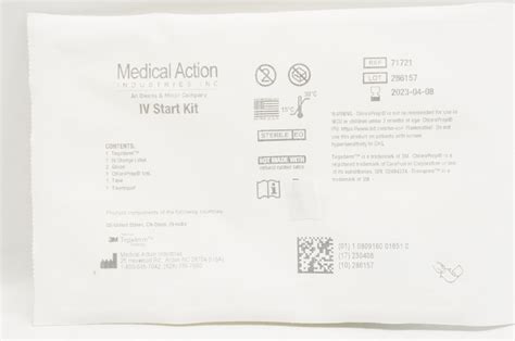 Medical Action Industries 71721 3m Tegaderm Iv Start Kit