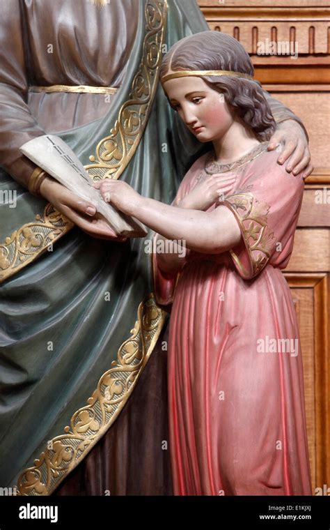 Paris France Saint Fran Ois Xavier Church 19th Century Plaster Statue