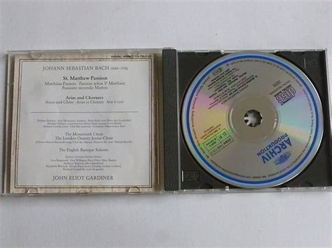 Js Bach St Matthew Passion John Eliot Gardiner Tweedehands Cd