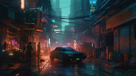 Cyberpunk Scifi Landscape Upscaled Wallpaper 9 By Vilescythe94 On