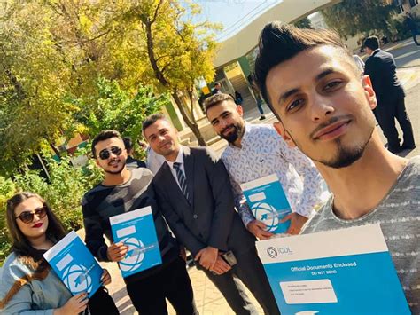 Icdl Certificates Distribution Cihan University Erbil