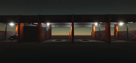 Artstation Modular Car Wash Unity And Unreal Engine Game Assets