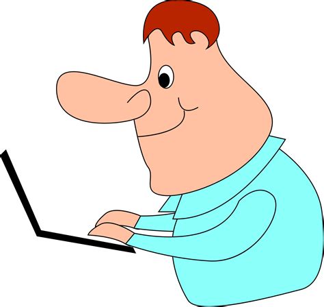 Man With Big Nose Illustration Vector On White Background 13866486