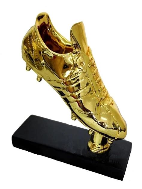 European Golden Shoe Football Soccer Award Trophy Best Shooter Gold