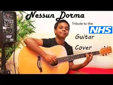 Nessun Dorma On Guitar None Shall Sleep Puccini YouTube