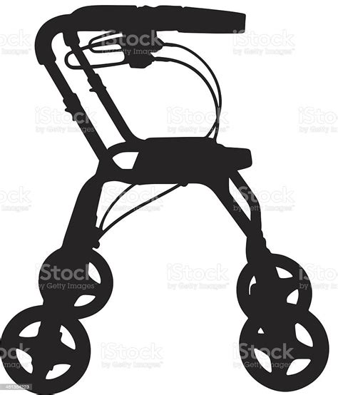 Walker Silhouette Stock Illustration Download Image Now Back Lit