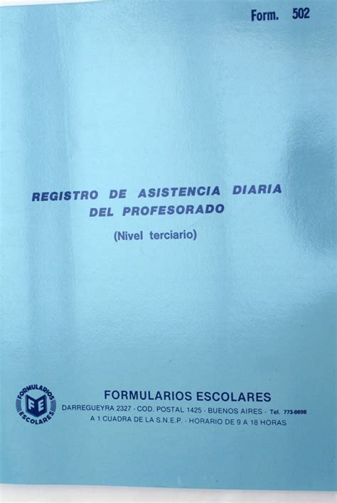 Formularios Escolares Nivel Inicial