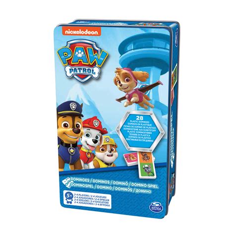 Paw Patrol Dominoes Tin