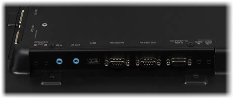 Monitor Vga Hdmi Audio Rs 232c Lan Remote Control