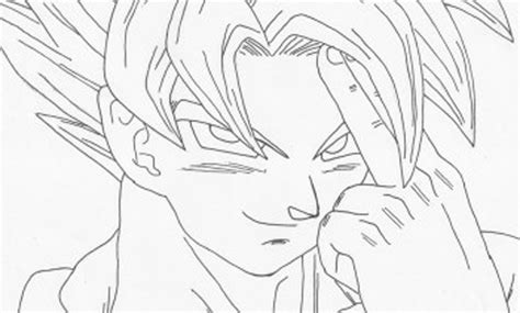 ᐈ【 Colorea A Goku 】 Dibujos Para Pintar ⭐