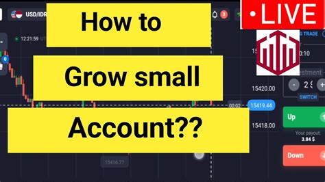 How To Grow Small Account In Quotex Quotex Live Trading Quotex