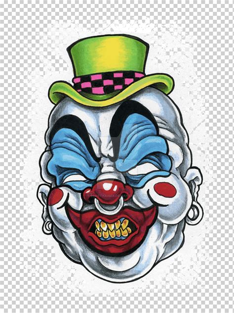 Bromista malvado payaso dibujo payaso personaje de ficción pintura