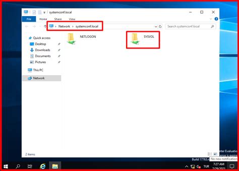 What Is Active Directory SYSVOL File SYSTEMCONF