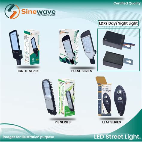 Led Street Light With Ldr Sensor 18w 200w 100 305 Vac At ₹ 1050 Piece
