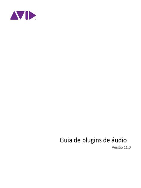Guia De Plugins De Áudio Do Pro Tools Pdf Computer Engineering