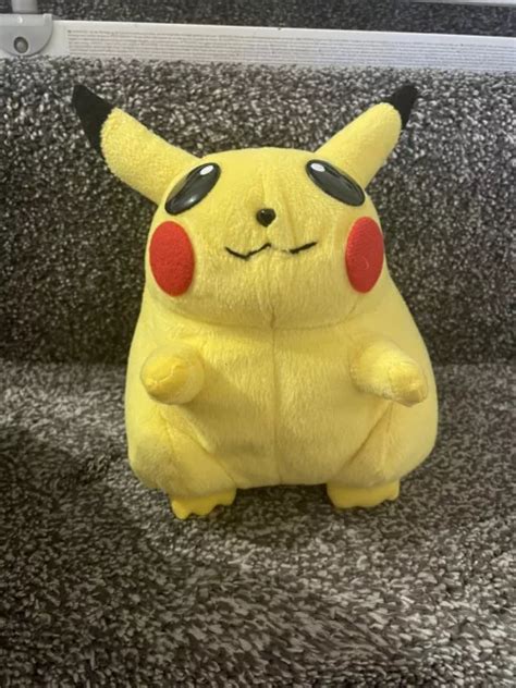 Vintage Pokemon Pikachu Plush Soft Toy Nintendo Brand 20cm Genuine