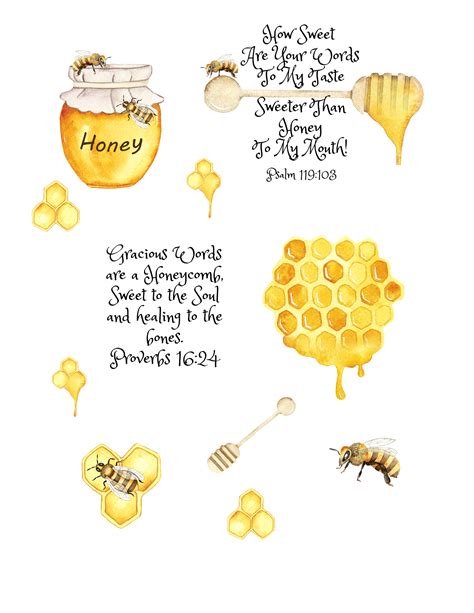 Sweeter Than Honey Lds Free Printable
