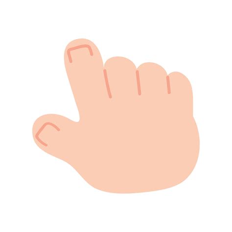 Hand Pointer Clicking Effect Icon Vector Art At Vecteezy